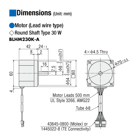 BLHM230K-A | BLH Series | Oriental Motor Asia Pacific
