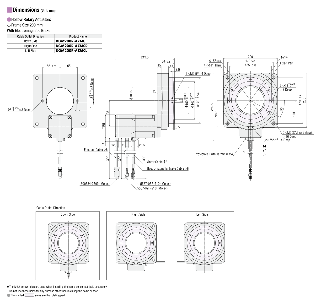 DGM200R-AZMC | DGII Series | Oriental Motor Asia Pacific